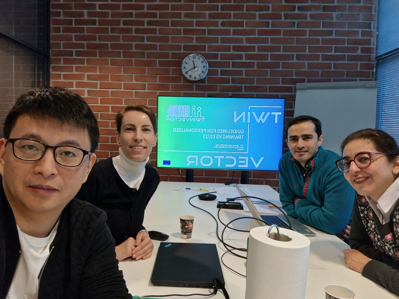 VTT lab visit by TBU partners (shorter visit) - EU-Project Twinvector